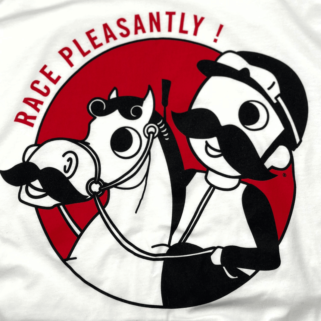 Natty Boh Race Pleasantly (White) / Shirt