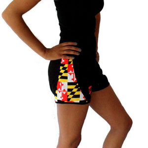 Maryland Flag Running Shorts